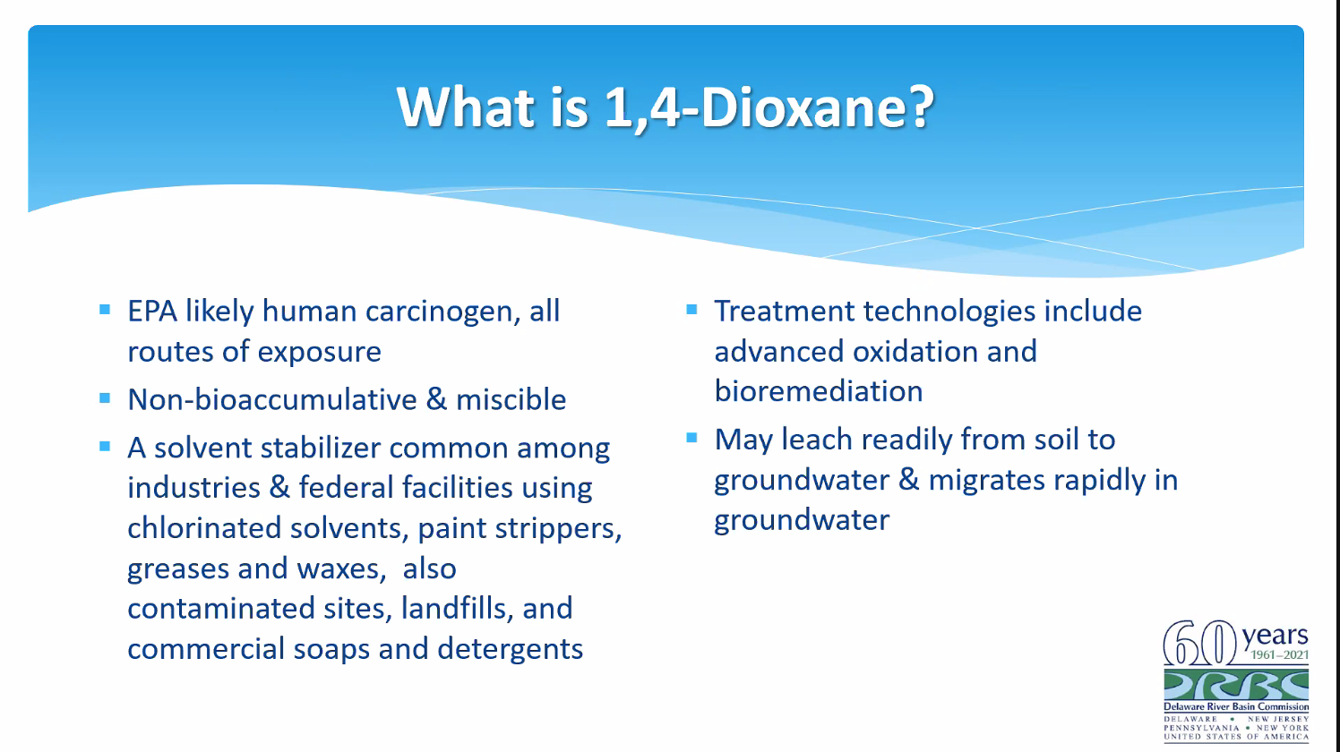 1,4-dioxane found in Delaware, Lehigh Rivers - Delaware Currents