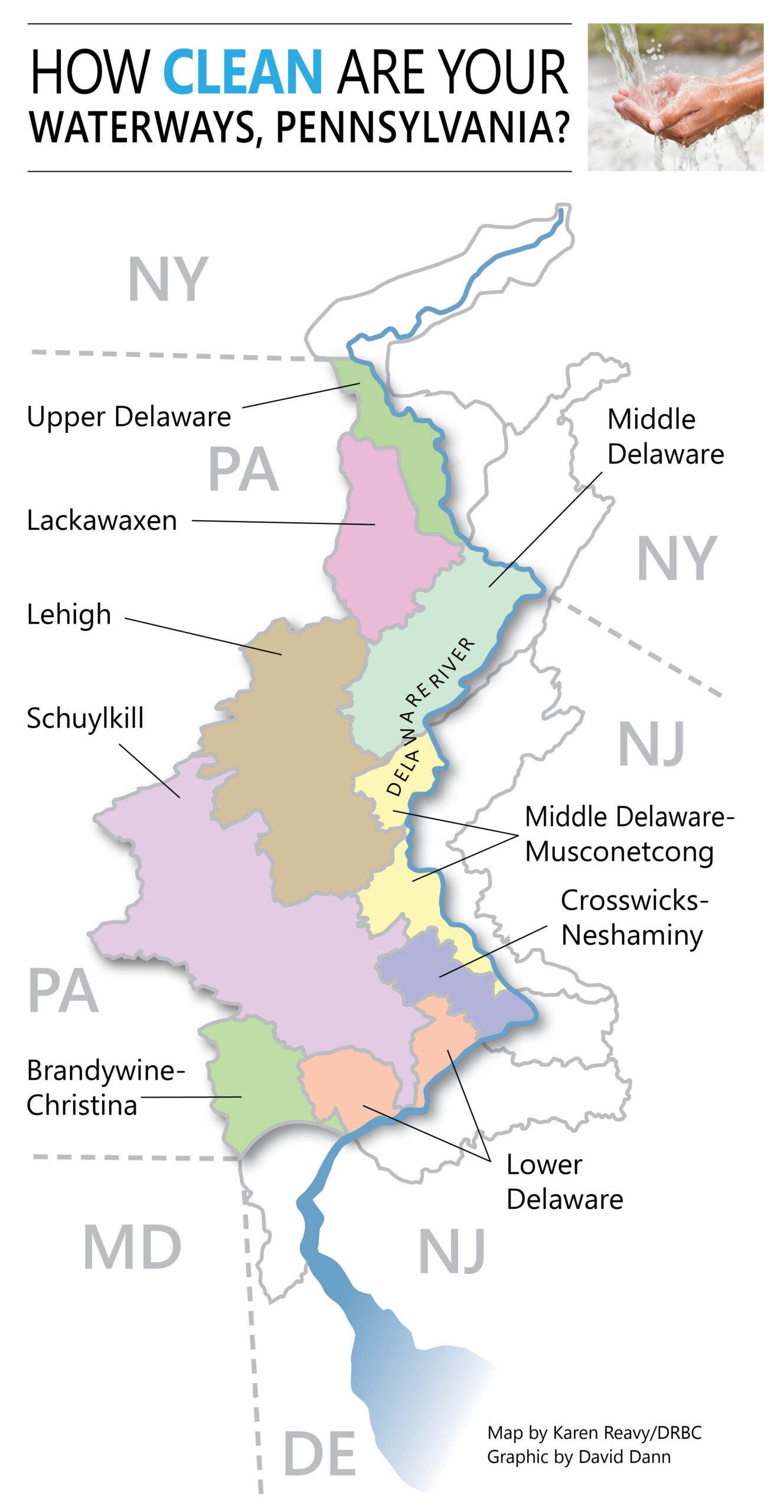 Streams in the Delaware River watershed face a variety of threats ...