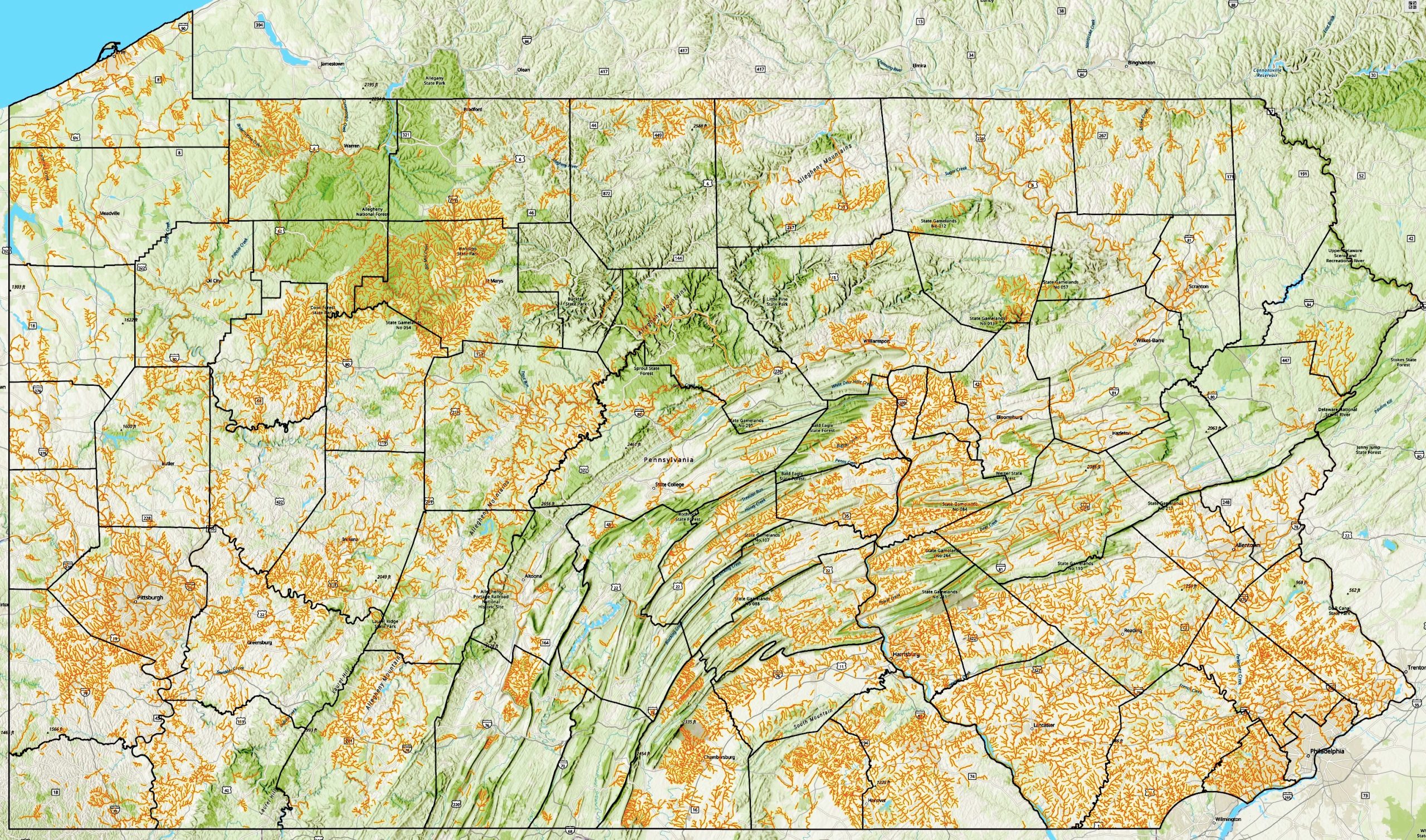 Polluted streams continue to plague Delaware River watershed in ...